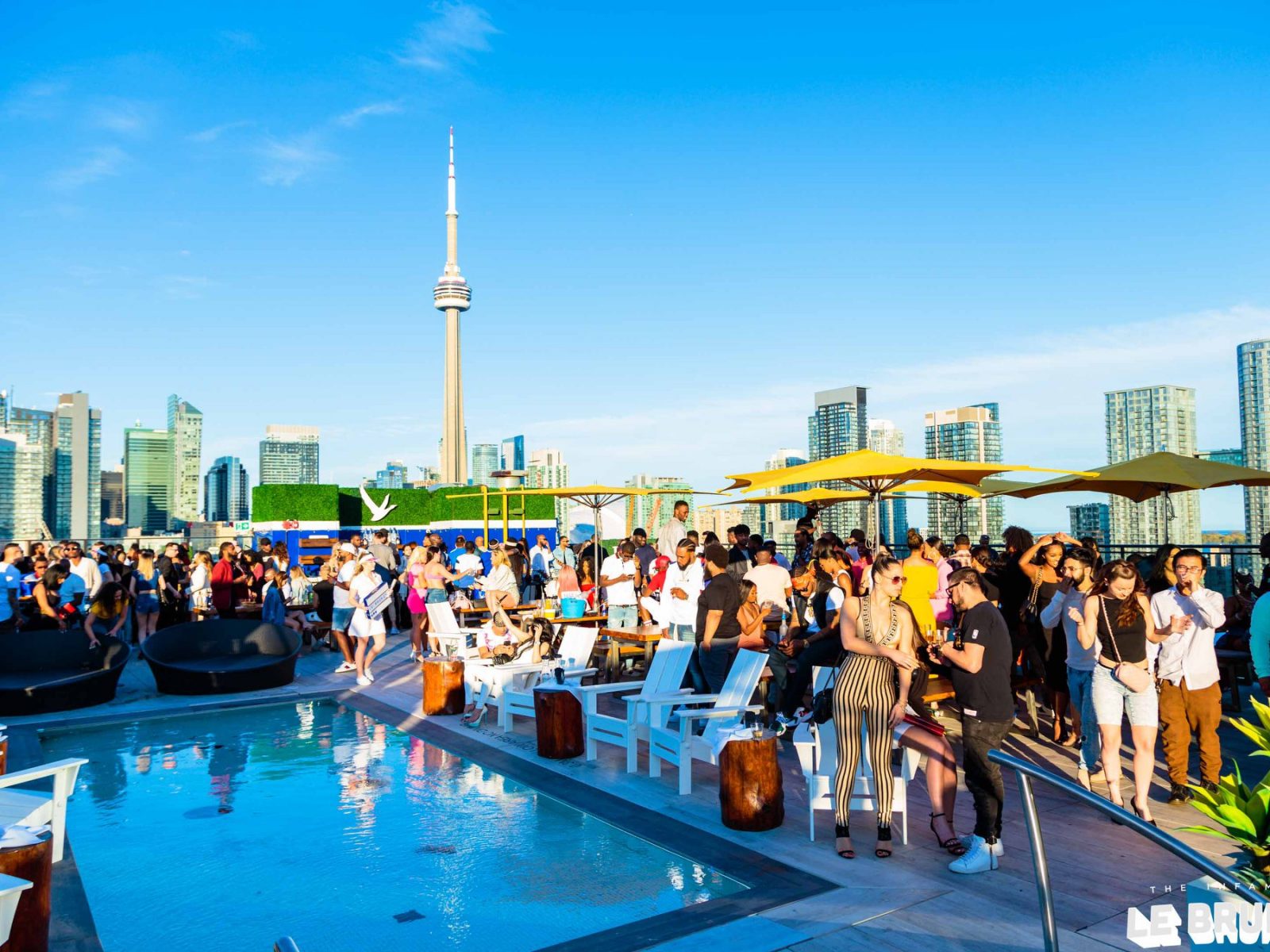 The VIBE inside the CN Tower's 360 Restaurant | View the VIBE Toronto