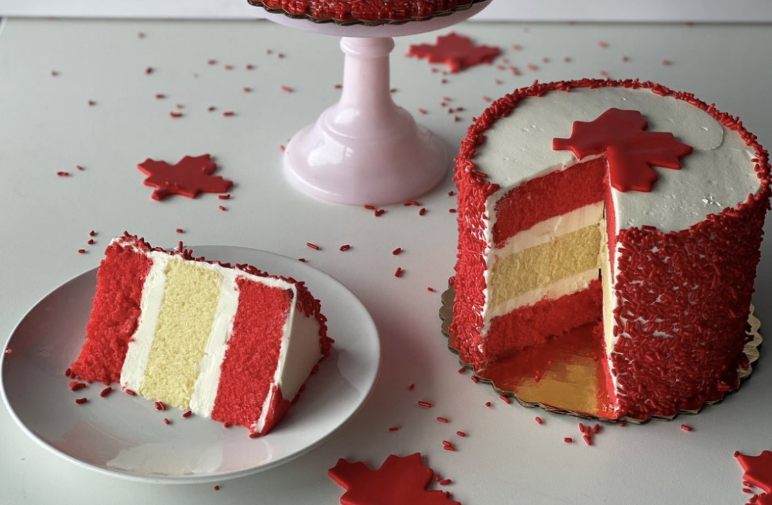Want to Win A FREE Cake For Canada Day? Here's How - View the VIBE Toronto