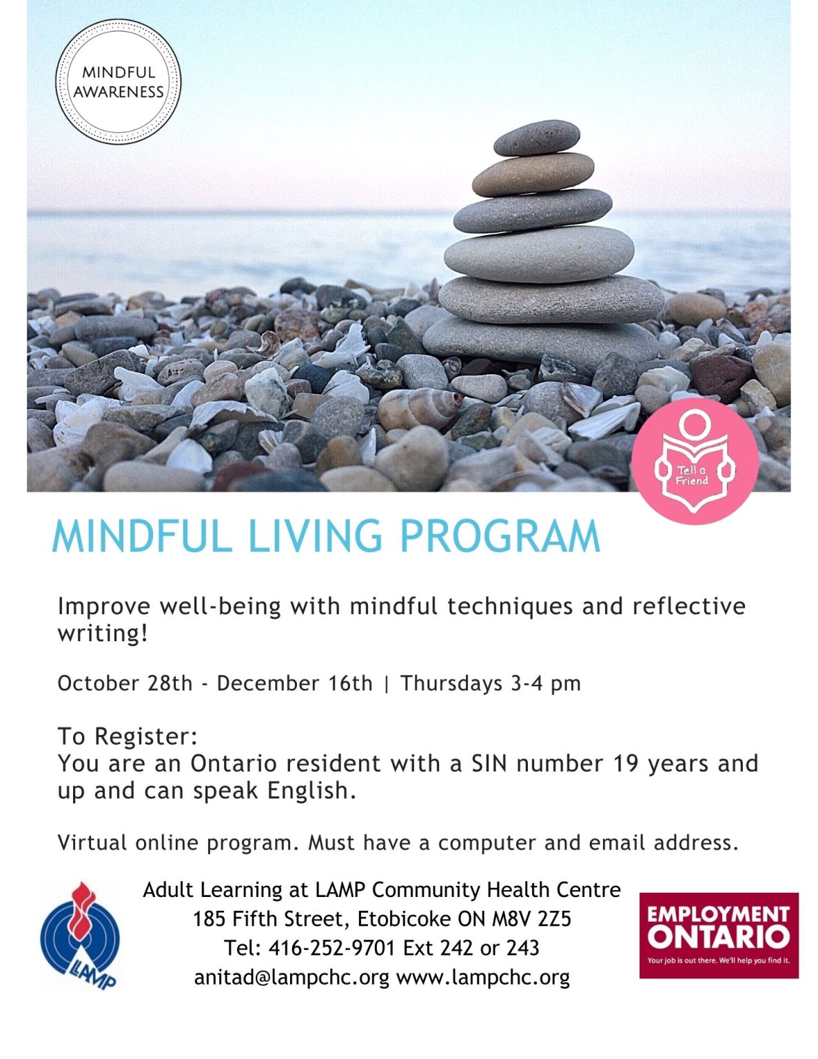 Mindful Living Program - View the VIBE Toronto