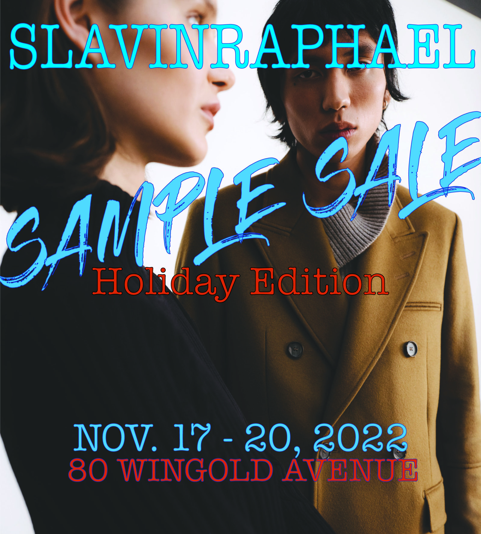 Slavin Raphael Sample Sale - Holiday Edition - View the VIBE Toronto