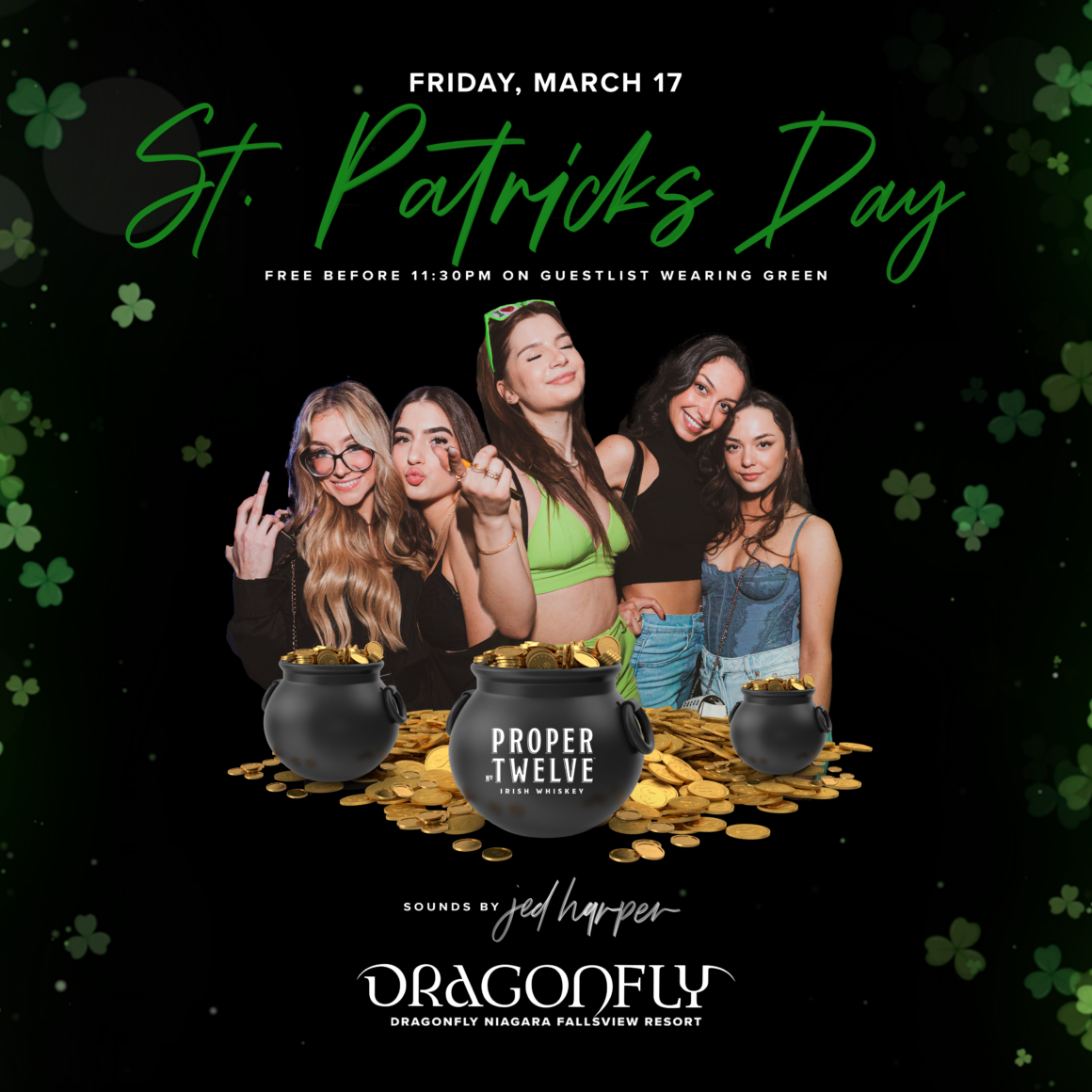 St. Patrick's Day Party at Dragonfly Nightclub - View the VIBE Toronto