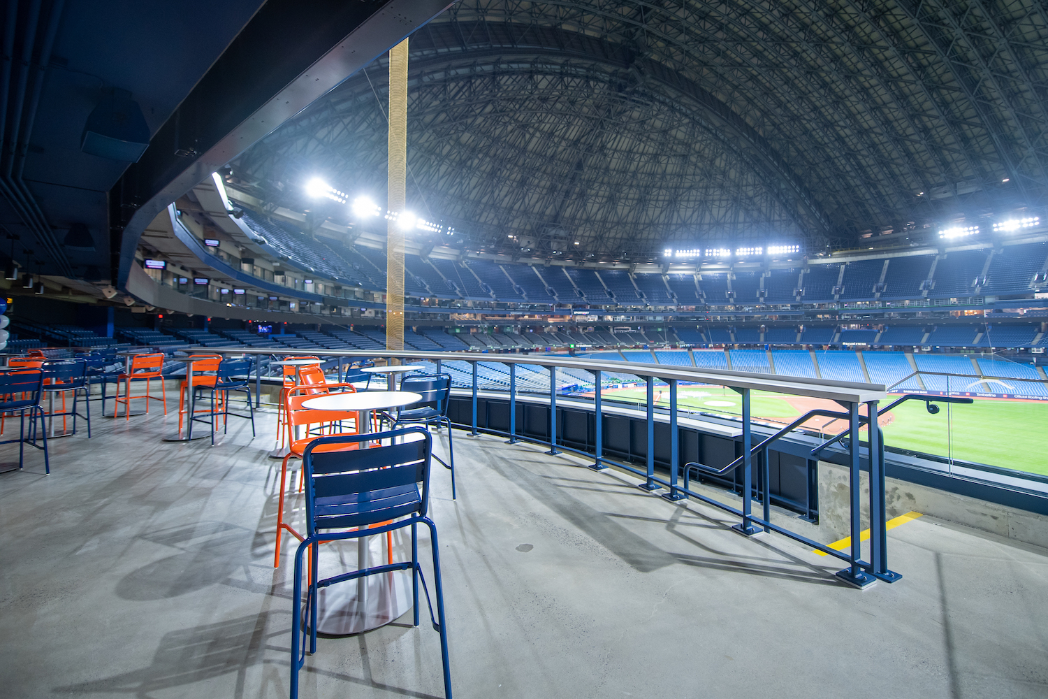 Toronto Blue Jays unveil Rogers Centre's completed Outfield District ...