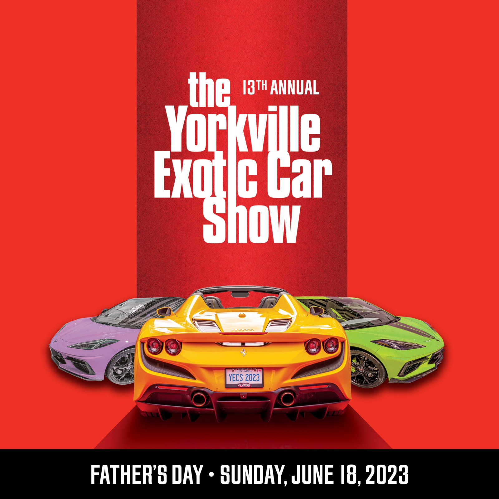 The 13th Annual Yorkville Exotic Car Show is back - View the VIBE Toronto