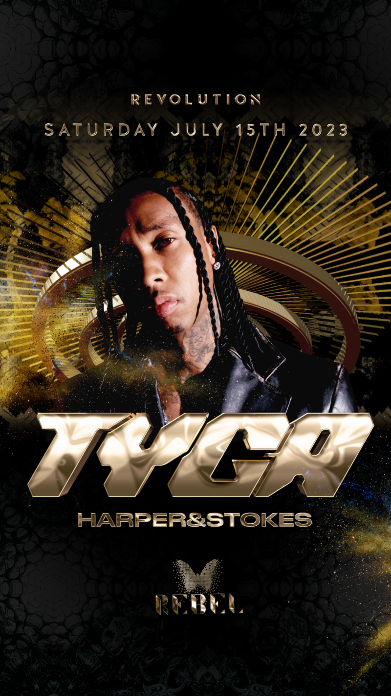 Revolution Saturdays presents Tyga at Rebel - View the VIBE Toronto