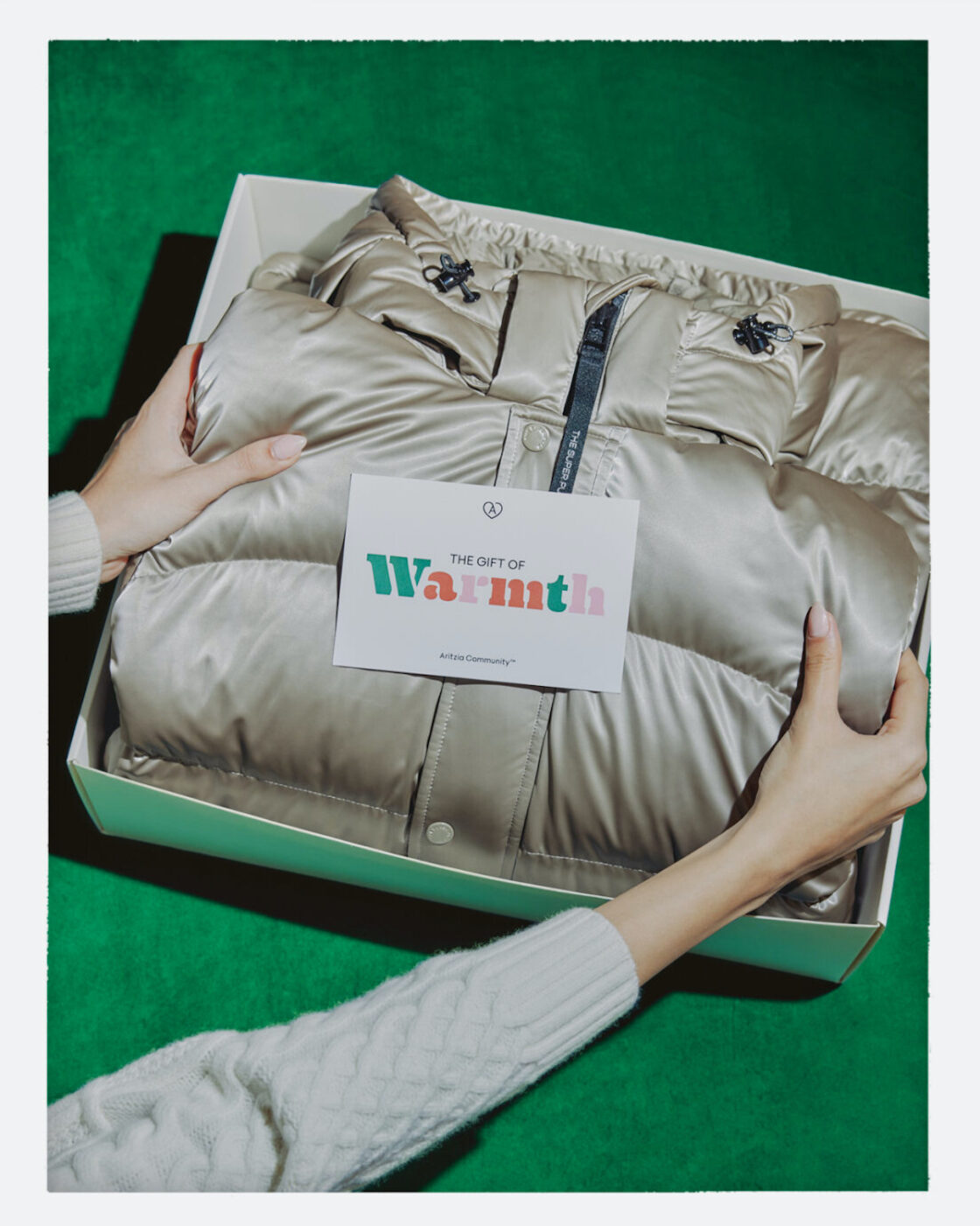 Aritzia spreads winter cheer with 'The Gift of Warmth' clothing ...