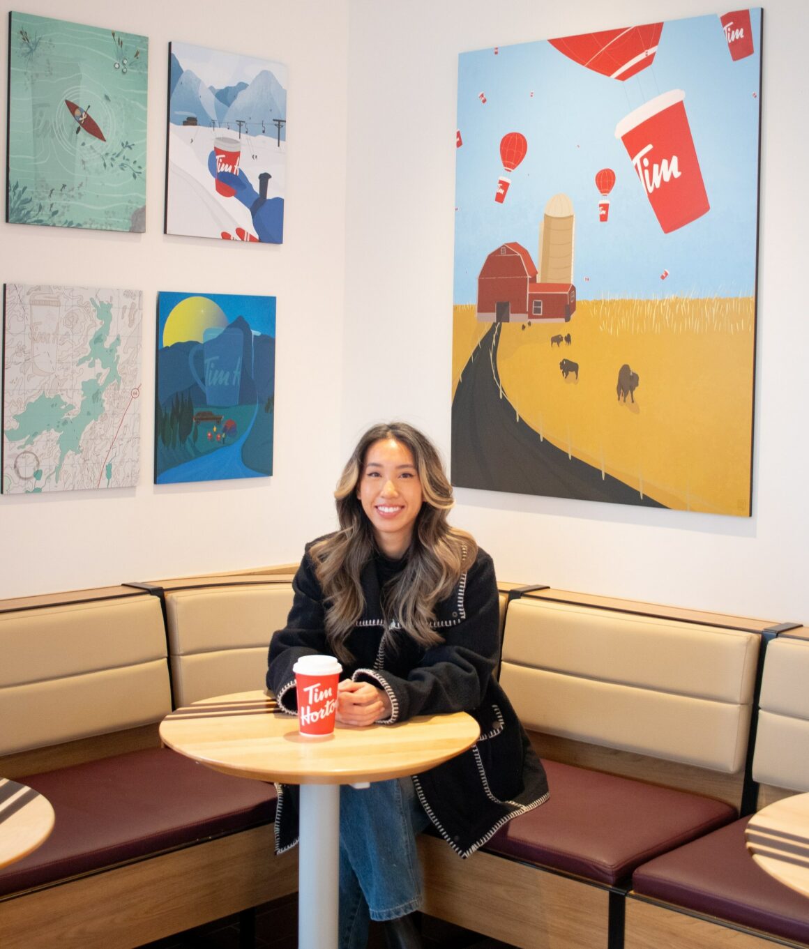 Tim Hortons collaborates with Toronto artist to showcase Canadian ...