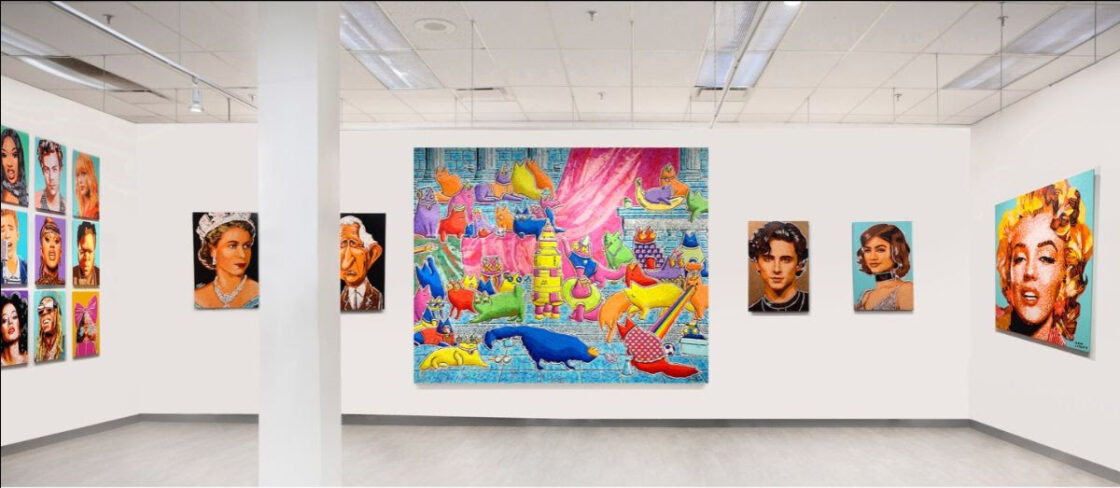 Canadian artist debuts portrait of Drake at his Toronto art exhibit ...