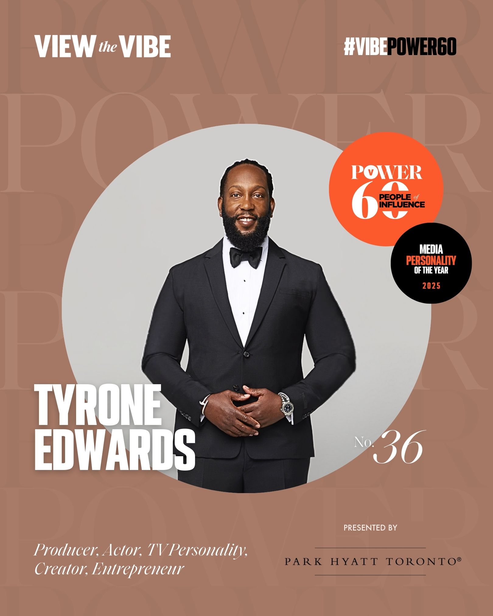 View the VIBE's 2025 POWER 60 List: Most Influential Canadians