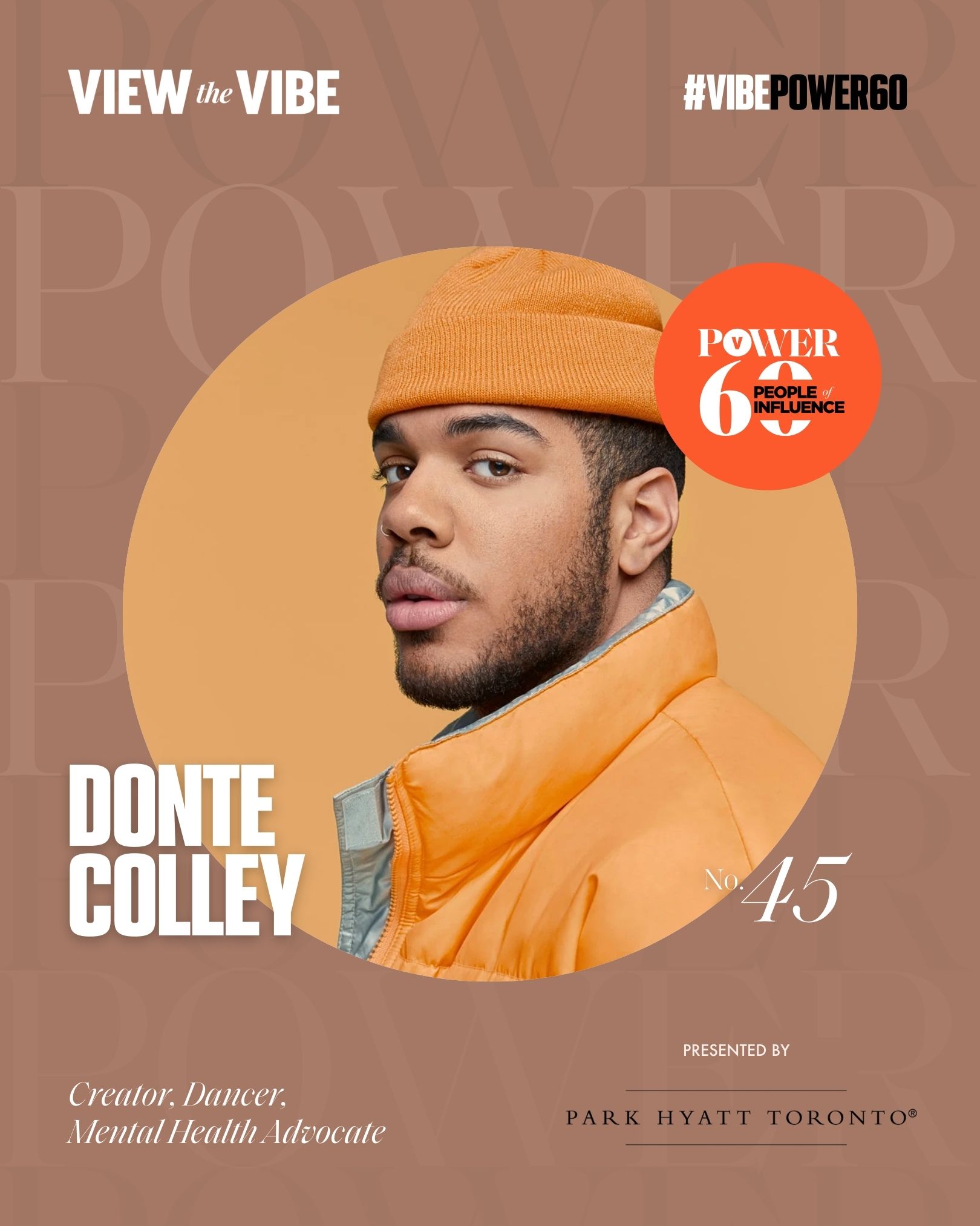 View the VIBE's 2025 POWER 60 List: Most Influential Canadians