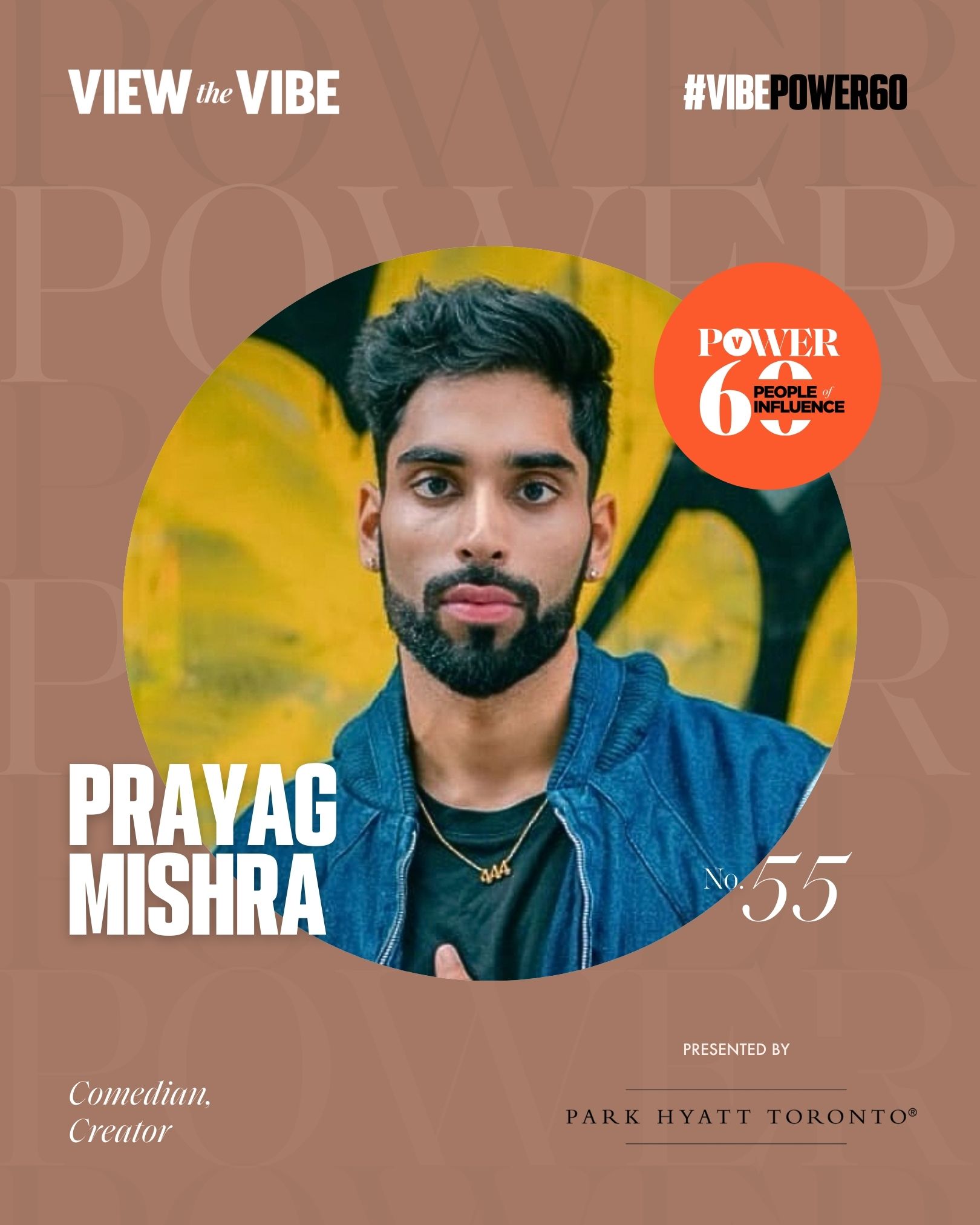 View the VIBE's 2025 POWER 60 List: Most Influential Canadians